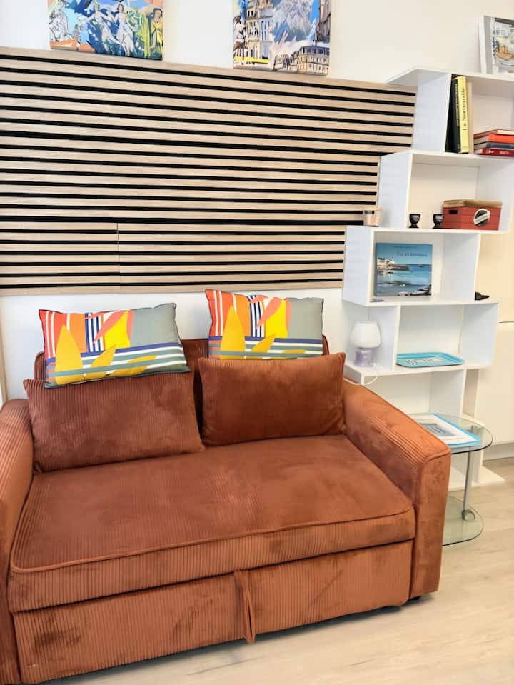 Le London 
 Très Bel Appartement Cosy - 50m Plage - Deauville