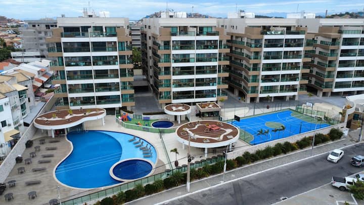 Apartamento De Frente Praia Dos Anjos C/ 3 Suítes - Arraial do Cabo