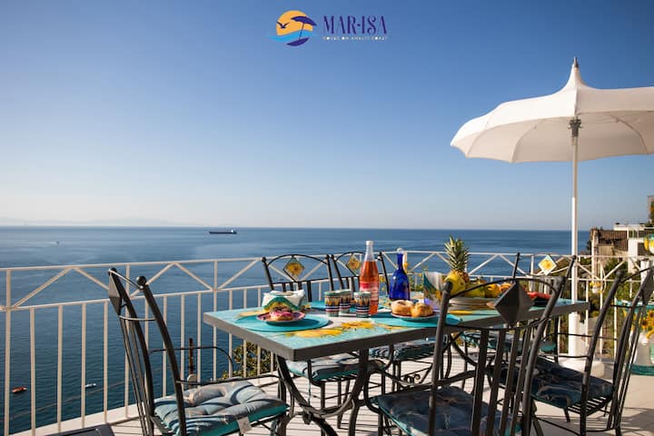 Vietri Apartment, Panoramico Con Design Vietrese - Vietri sul Mare