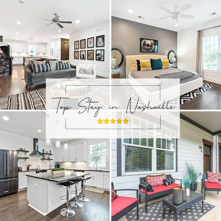 Brand New Spacious Home / 2 Miles To Downtown! - Nashville