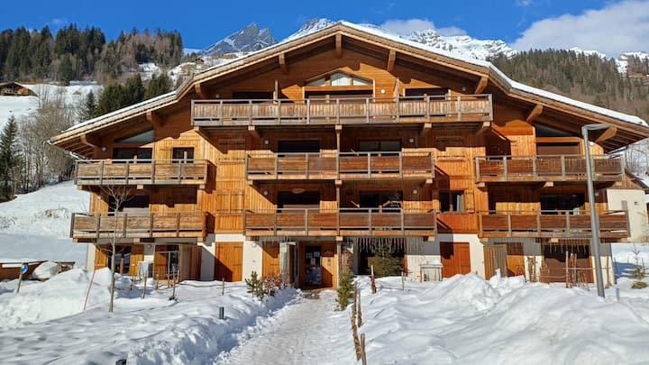 La Giettaz Le Plan Super Appart à 100m Des Pistes - La Clusaz