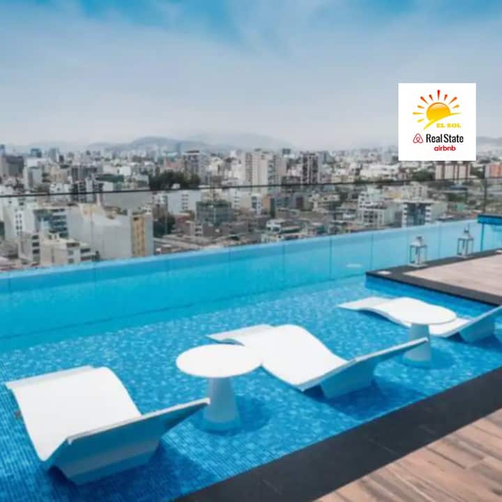 ♥ Lovely Apartment ♥2bed Full Barranco Pool 1005 - Peru