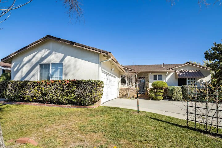 Cheerful 6500 Sqft - 3br 2bath Residential Home - San Jose
