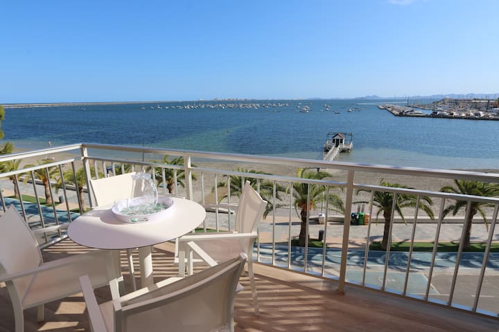 Sfeervol Familie Appartement Direct Aan Strand - San Pedro del Pinatar