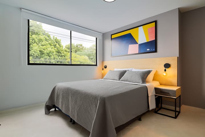 Apt 1br, In Belen, Near Metro Station And Laureles - Medellín