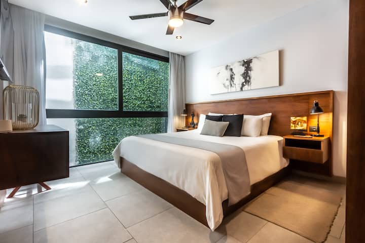 1 Recamara/3pax/roof Con Alberca/3 Cuadras Del Mar - Playa del Carmen