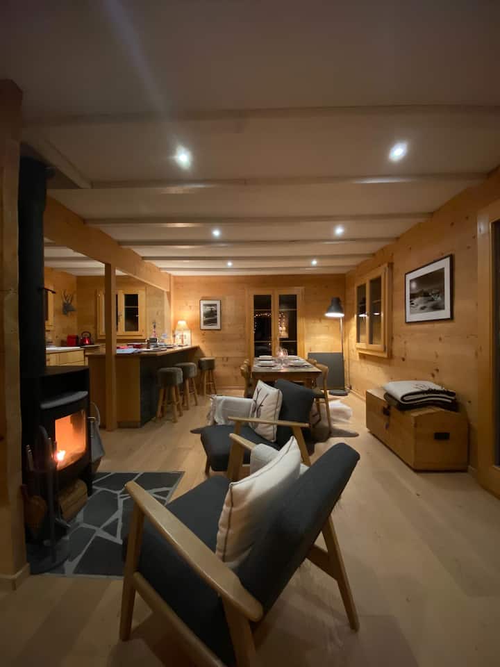 Chalet Cosy Dans Le Val D'herens - Nax