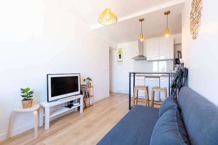 Bel Appartement 2p Au Pied Du Métro Tolbiac - Paris