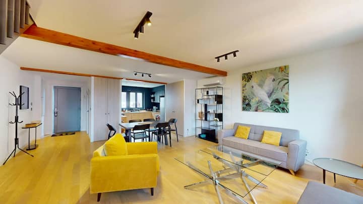 Toulouse, Esquirol: Superbe T3 Duplex-terrasse - Toulouse
