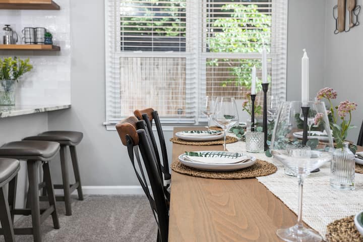 Casaluna: 3br Clean Central Gso -Summer+biz Ready - Greensboro, NC