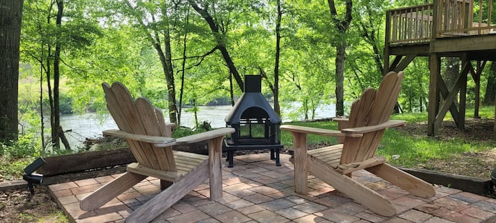 Cabin | New Fire Pit | Private Cahaba River Views - Alabama