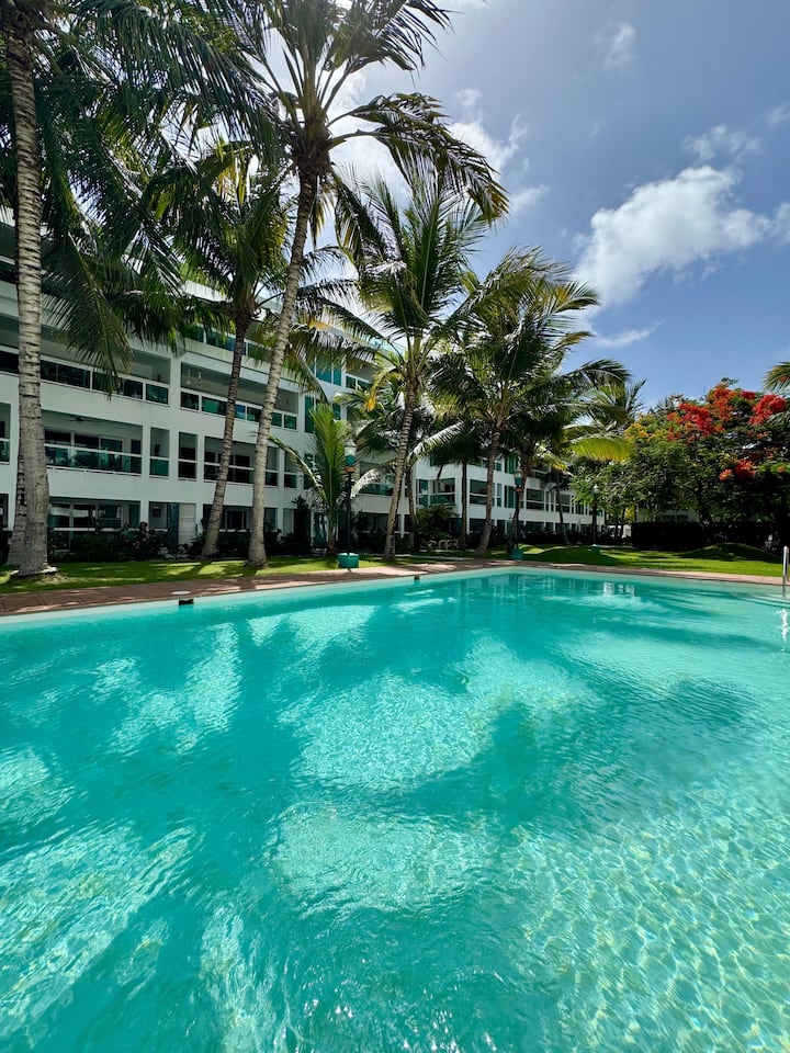 Lovely 2-bedrooms Beach Apartment With Pool - Punta Cana