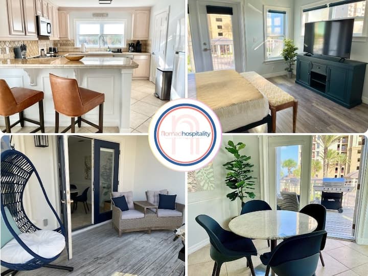Be A Nomad | Oceanview 2 Bed Home | Outdoor Decks - Jacksonville Beach, FL