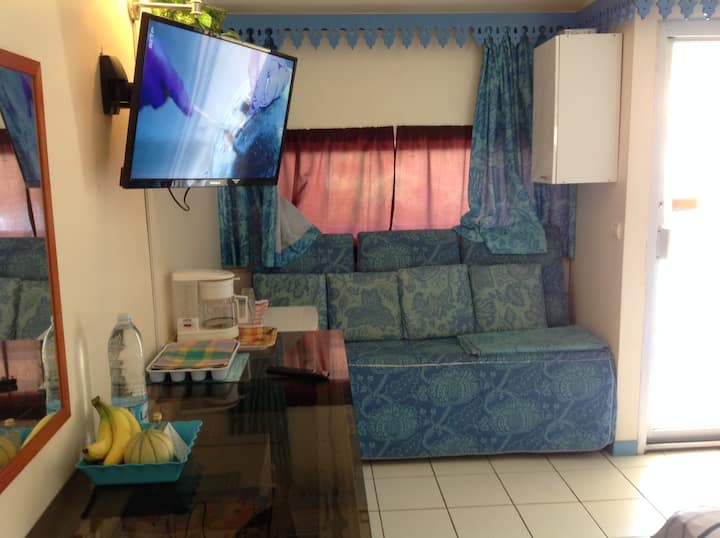 Charming Air-conditioned Studio In Hotel Residence - Martinique