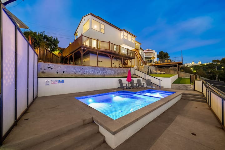 Windows Of The World. Views, Pool/spa And Fun Yard - Bankers Hill - San Diego