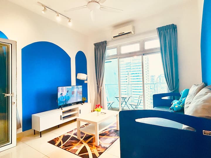 Twingalaxy 3br10pax Near Ksl, Ivf, Ciq, Citysquare - Johor