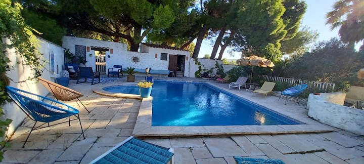 Maison De Campagne T4 Piscine Et Vue Sur La Clape - Narbonne