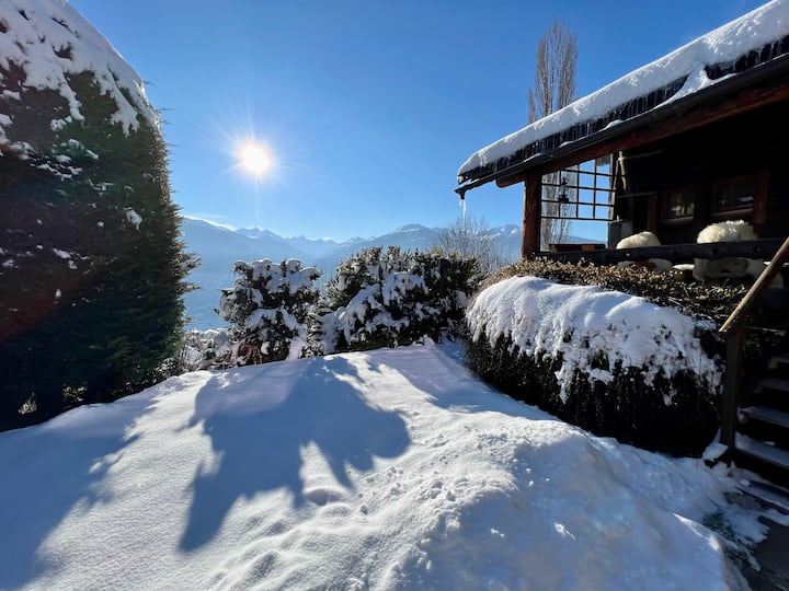 Adorable Swiss Alps Cabin For Couples - Canton du Valais