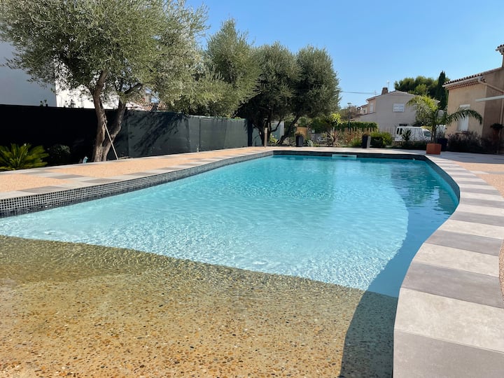 Sicilia Villa Complètement Climatisée - La Ciotat