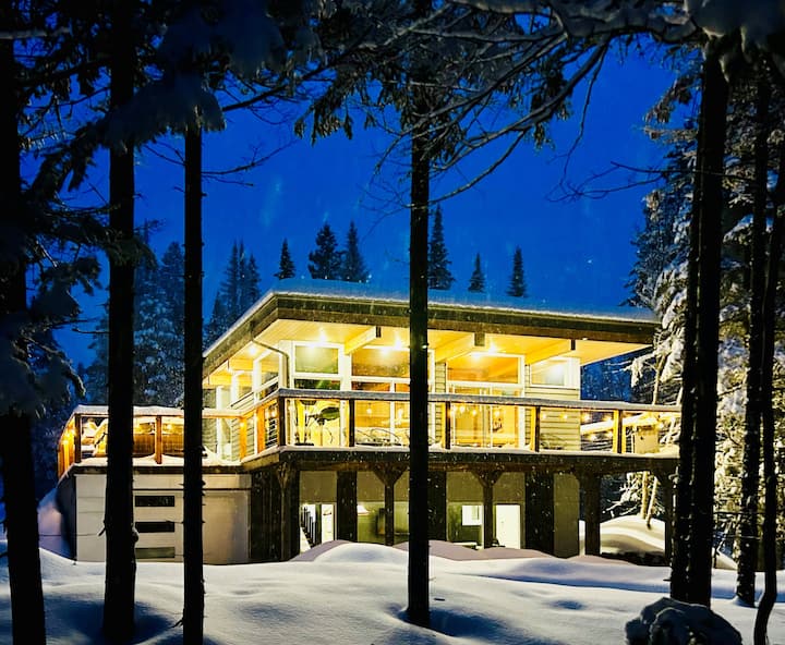 Le Bouleau De Charlevoix -Chalet à 5 Min Du Massif - Quebec