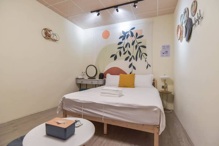 台南民宿海安路透天厝一層一間《許厝 Hsu's Place - 2人房-101》 - Annan District