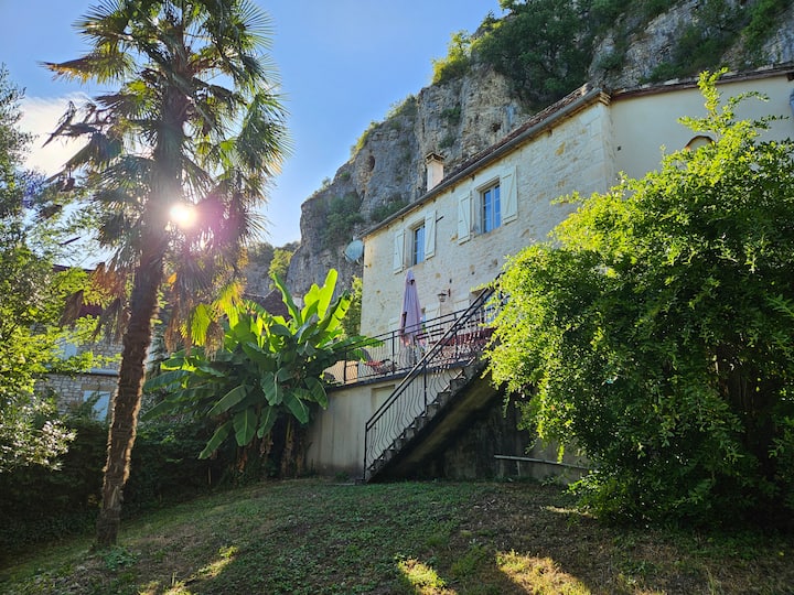 Charmante Maison De Village, Rives De La Dordogne - Rocamadour