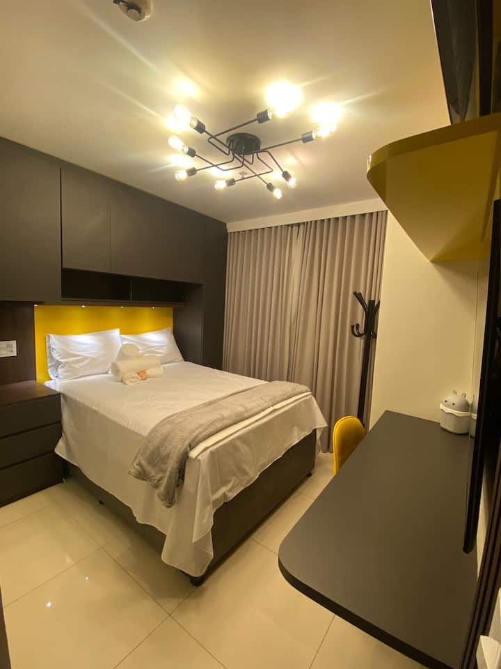 Apê Lindo Moderno 2 Qtos - Vista Linda – Df Plaza - Brasil