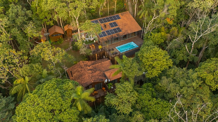Exuberante Cabana C/ Piscina E Jacuzzi Na Montanha - Santo Amaro da Imperatriz