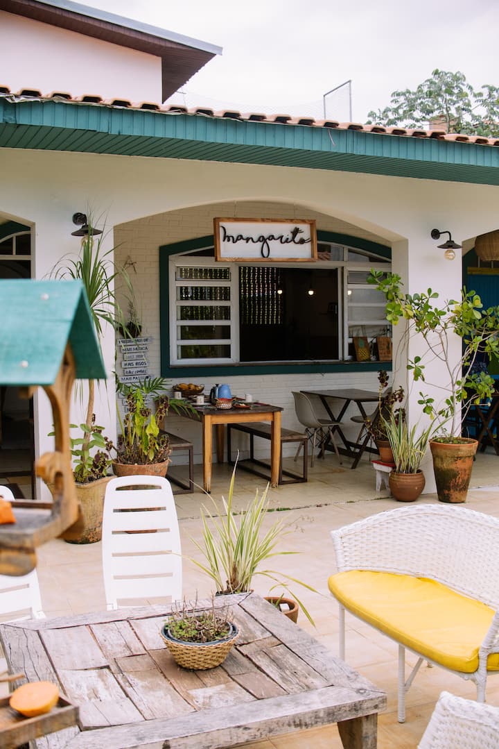 Casa Mangarito - Casa Ampla Ao Lado Do Aquário. - Ubatuba