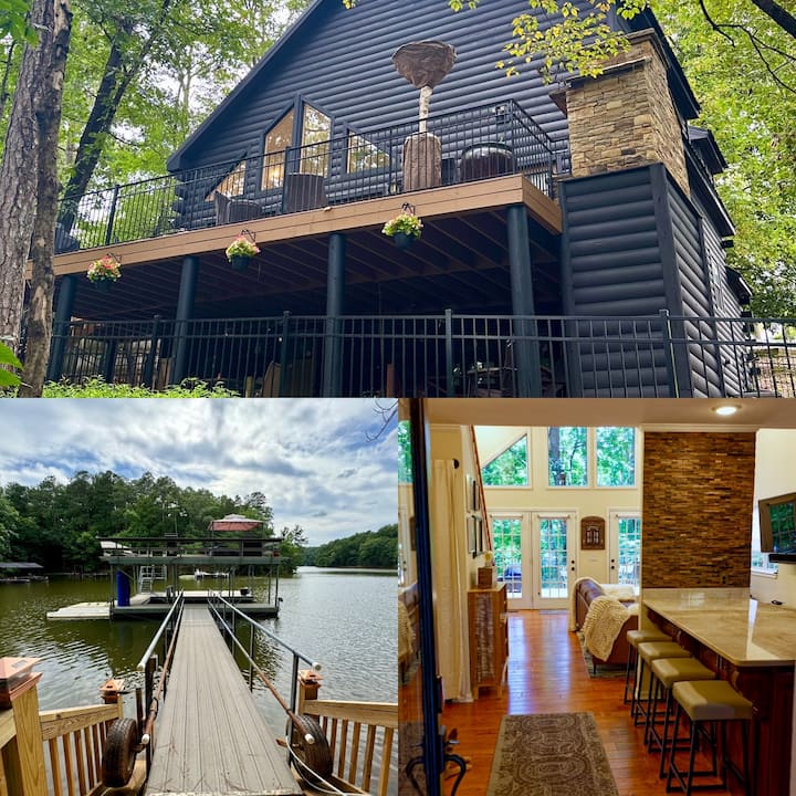 Lakefront Modern Cabin - Flowery Branch, GA