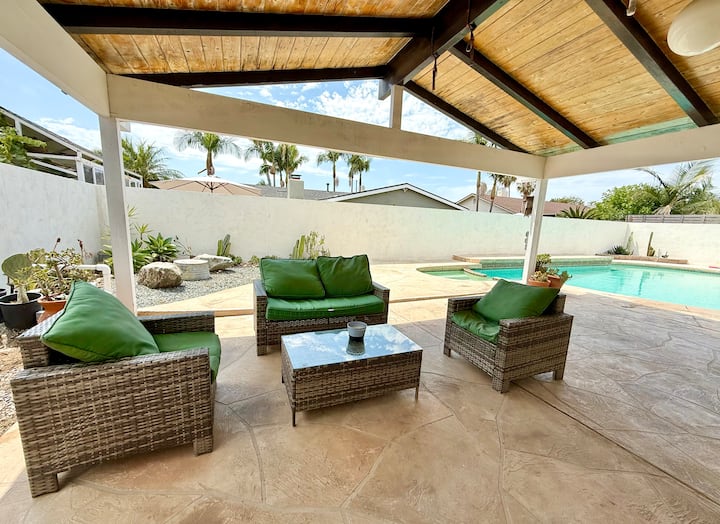No Cleaning Fee! Lovely Pool, Spa, 3br - Miramar - San Diego