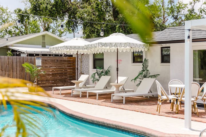 Heated Pool+firepit+pool Table | 6 Min. To Dwtn - Sarasota, FL