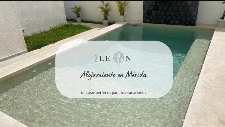 Casa León, Alberca Y Malls En El Norte. - Mérida