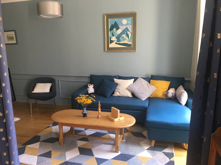 Gîte  Cadran Solaire Ornans Centre 2’étage, Jardin - Doubs