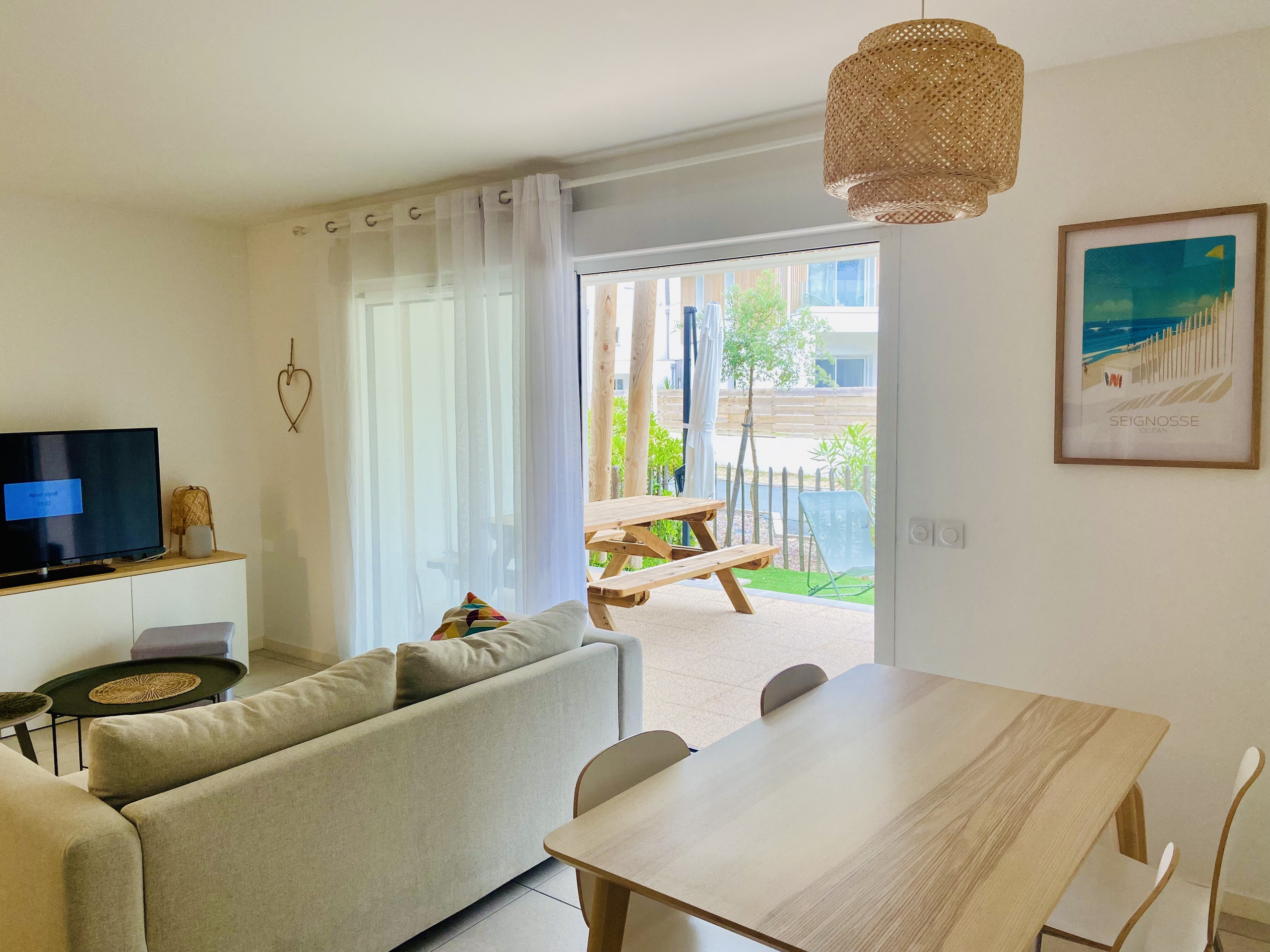 Bel Appart Neuf Rdc, Wifi, 4 Pers, Plage à Pied - Seignosse