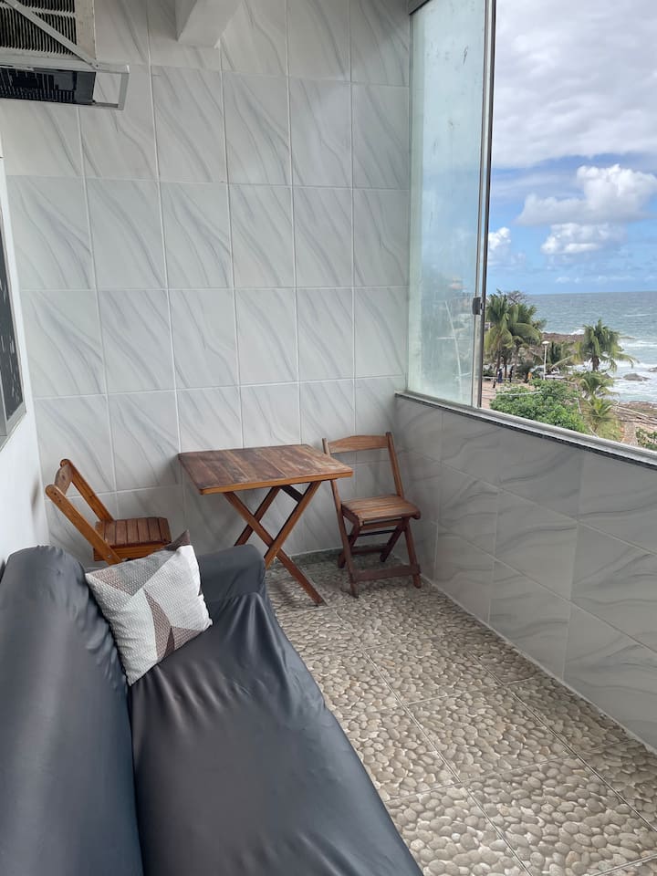 Carnaval Ondina, Apartamento Frente Mar (Com Ar) - Salvador