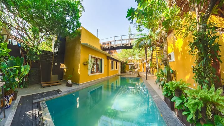 Villa 15 Personas/acceso Directo A Laguna Yalku - Akumal