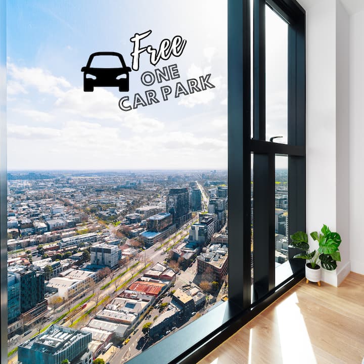 42f Luxury Stay Melbcbd. 2br.2bath. 6pax. Freepark - 墨爾本