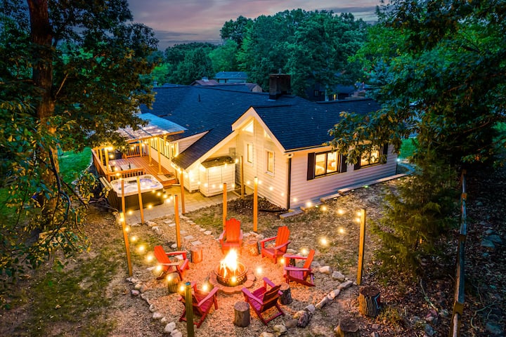 Mountain Escape: Hot Tub/hiking/game Room/firepit - Shenandoah, VA