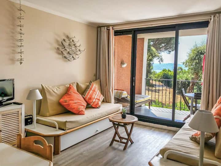 App 2ch 5pers 2 Clims Résidence Vue Mer St Tropez - Grimaud