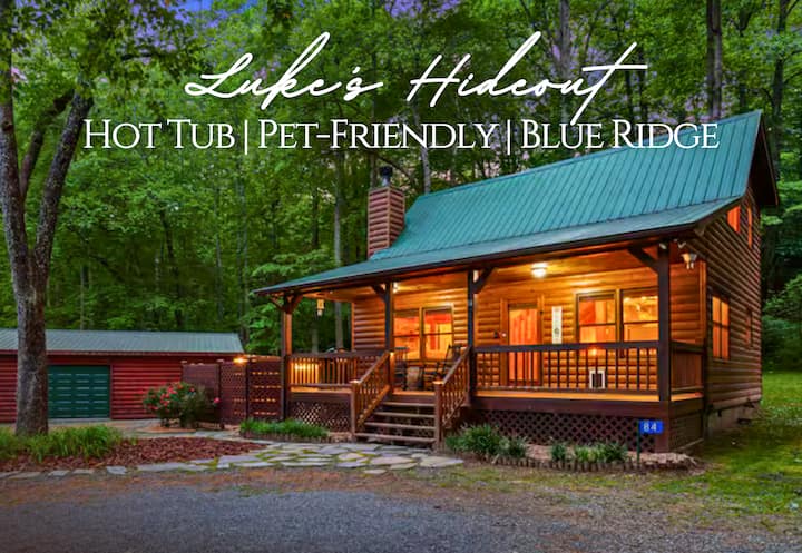 July Discounts! Close To Blue Ridge! Hot Tub! - Mineral Bluff, GA