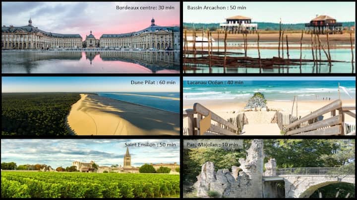 Maison Familiale Au Carrefour Des Loisirs - Saint-Médard-en-Jalles