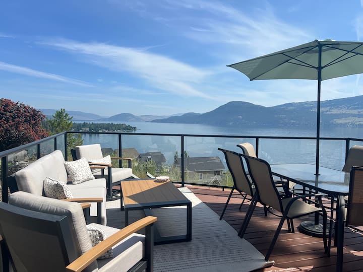 Gem On Okanagan Lake With Stunning Views - Lake Country