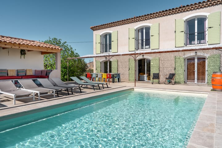 Bastide Au Cœur Des Vignes/terrain De Padel - Carcès