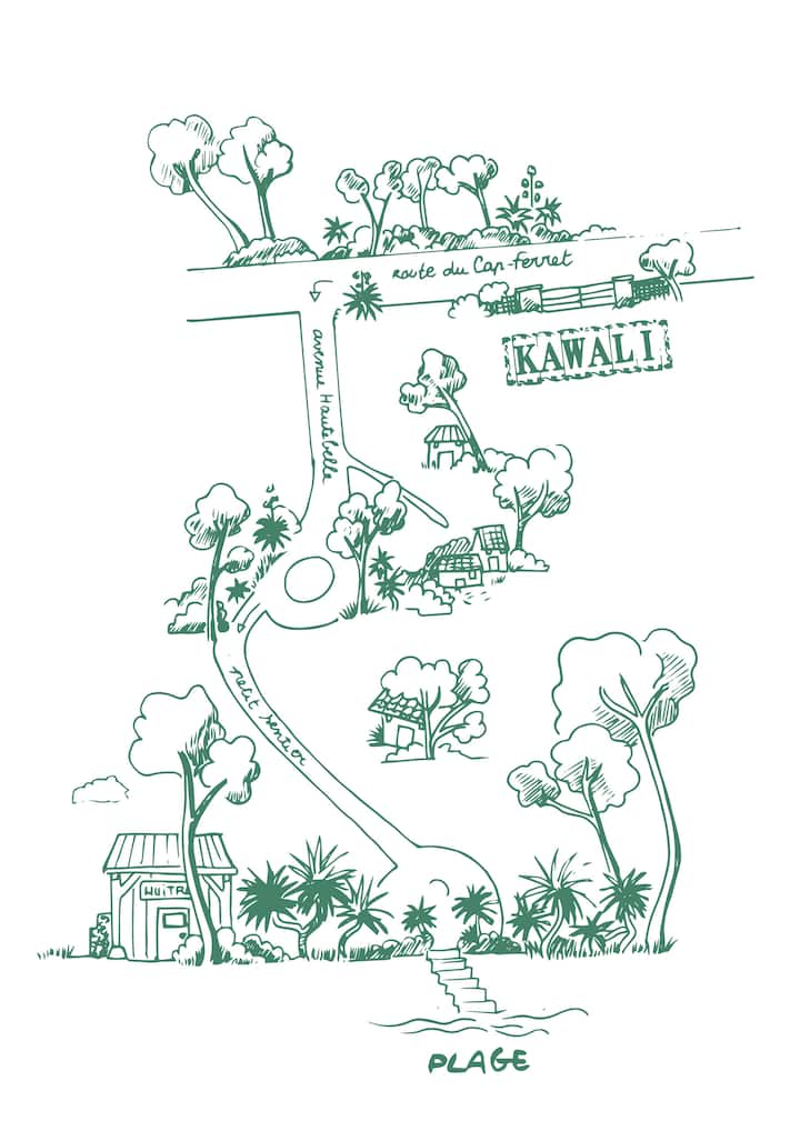 Villa Sous Les Pins Toute Proche Du Bassin - Cap Ferret