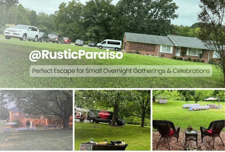 Rusticparaiso: Unique Stay For Intimate Gatherings - Greensboro, NC