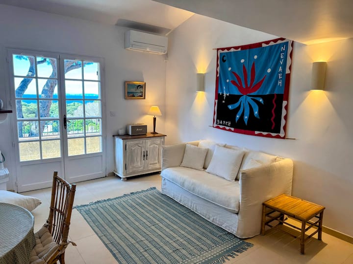 Gigaro Flat - Lovely View,  Beach 10mn Away - Plage de Pampelonne