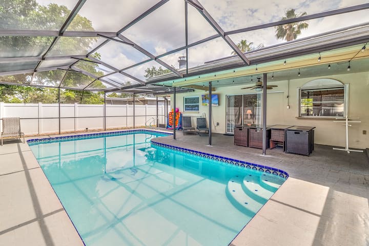 3 Br/2b Pool Home Wifi And Brand New Furnishings - Clearwater, FL