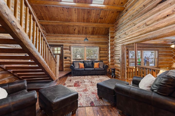 Amazing Rustic Log Cabin W/stream - Lyons, CO