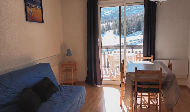 T2 Cosy Front De Neige, Orienté Sud, Superdévoluy - Le Dévoluy